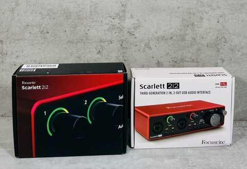 Focusrite Scarlett 2i2 4th Gen/3th Gen