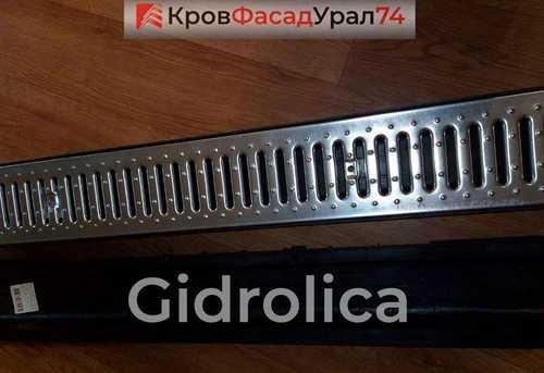 Водоотводные лотки - Gidrolica комплект