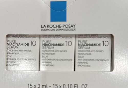 La roche posay niacinamide10 serum, пробники