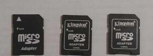 Адаптер-переходник с MicroSD на SD