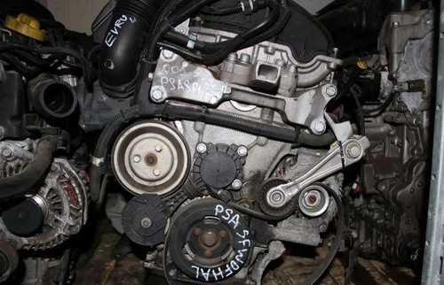Двигатель EP6 1.6L Euro4 Peugeot контрактный с гтд