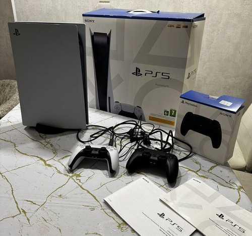 Sony playstation ps5 с дисководом + 400 игр