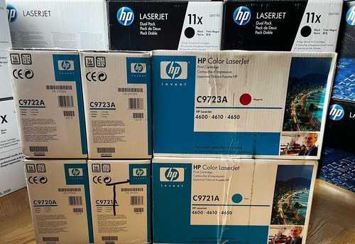 Оригинальные картриджи HP 641a Комплект