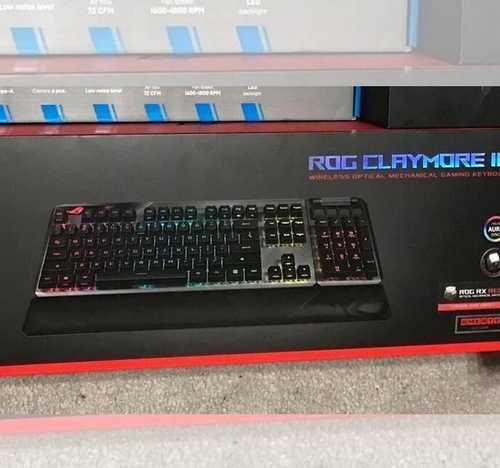 Клавиатура asus ROG Claymore II 90MP01W0-bkra00