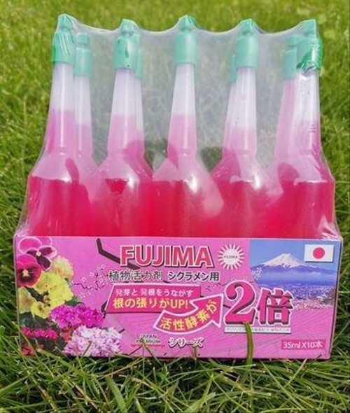 Розовое удобрение fujima (фиалка, герань, бегония)