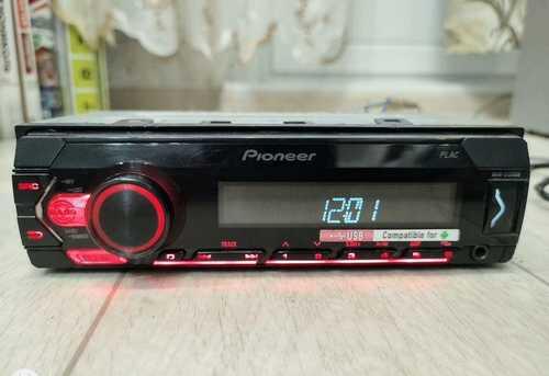 Pioneer mvh-s120ubUsb,aux,одна пара рца