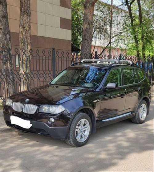 Рейлинги / поперечины на крышу BMW X3 E83