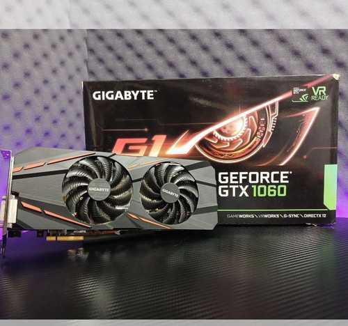 Gigabyte GTX 1060 6gb/ обмен