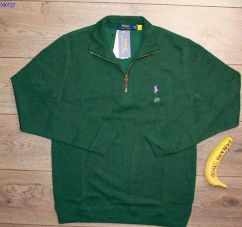 Polo Ralph Lauren джемпер зеленый полузамок (Арт.70035)