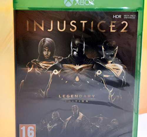 Injustice 2- Legendary Edition Xbox One (Новый)
