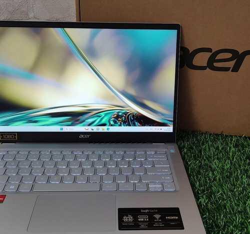 Acer Swift GO 14 R7-7730U 16gb Новый Гарантия Чек