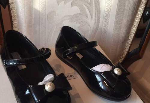 Туфли для девочки Dolce Gabbana 25 р