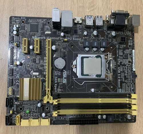 Материнская плата Asus b85, i7 4770k