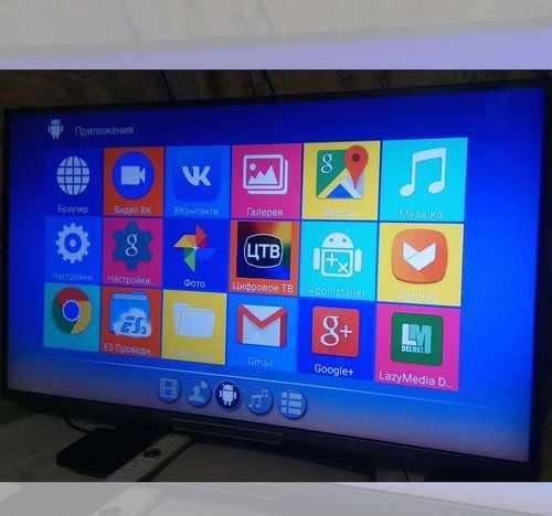 SMART TV 42" 107см Wi-Fi Android 3D