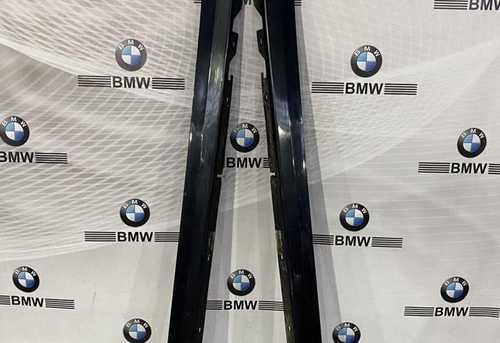 Накладки порогов левая/правая BMW G30
