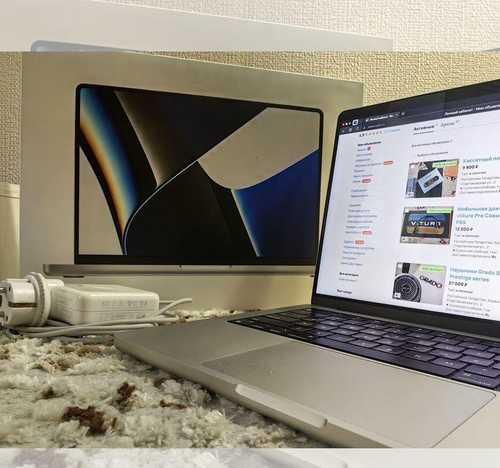 Macbook Pro 14 на M1 Pro, 16 / 512