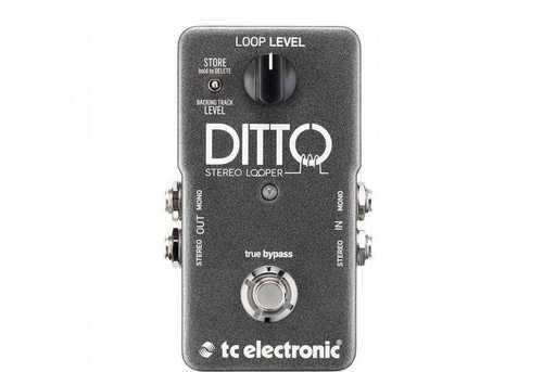 TC Electronic Ditto Stereo Looper гитарная педаль