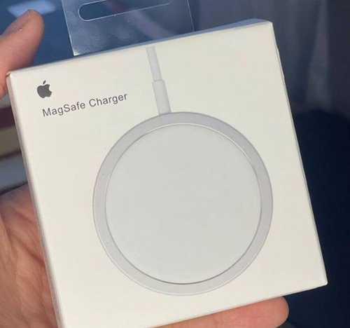 Магнитная беспроводная зарядка MagSafe для Apple