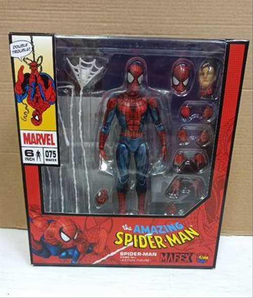 Фигурка Marvel mafex No.075 Spider-Man (Comic Ver