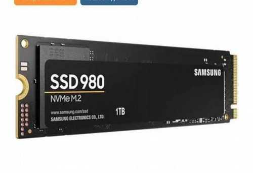 SSD накопитель Samsung 980 MZ-V8V1T0BW 1тб, новый