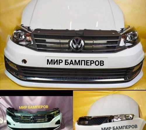Бампер Volkswagen Polo 2010 -2022