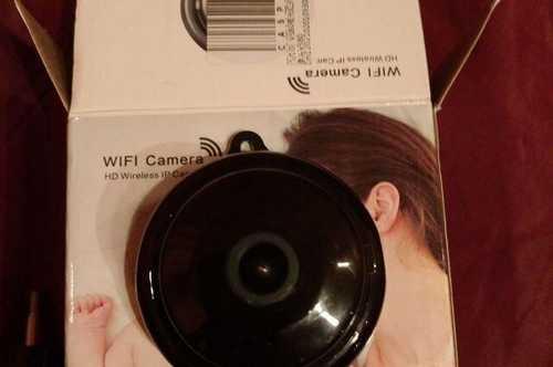 Скрытая wifi камера мини со звуком
