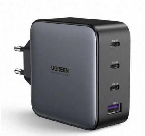 Зарядное устройство ugreen CD226 Nexode USB-A+3xU