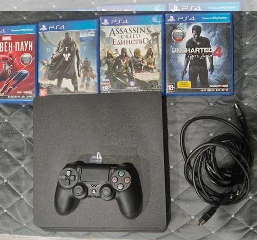 Игровая приставка Sony PlayStation 4 Slim 1TB