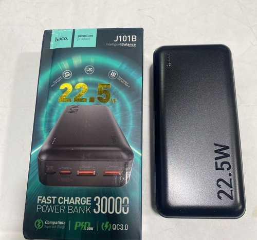 Пауэрбанк hoco 3000mah 22,5w новый