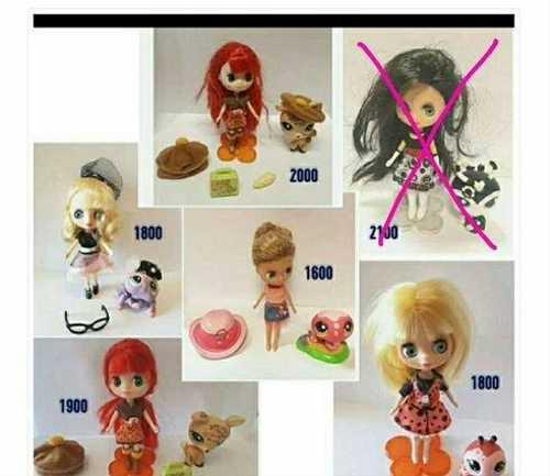 Littlest pet shop куклы blythe блайз 4 фото