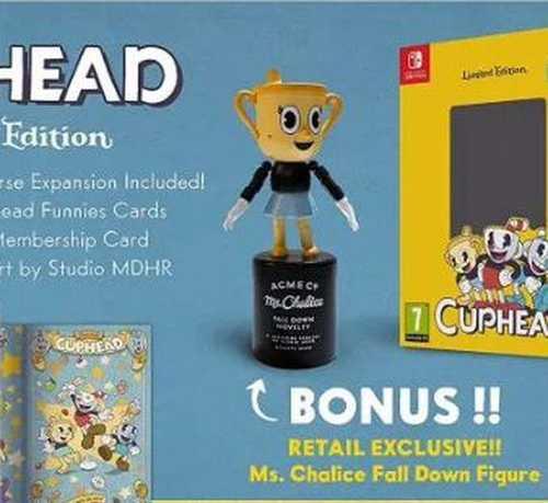 Cuphead Limited Edition PS4/Nintendo Switch