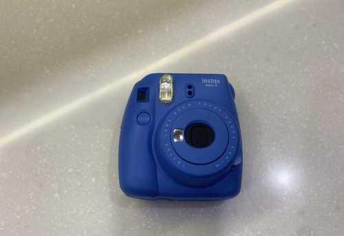 Фотоаппарат instax mini 9 голубой полароид