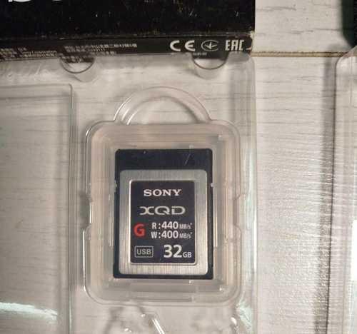 Карта памяти xqd 32 GB