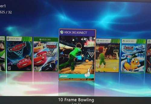 Жесткий диск Xbox 360 с играми (детские + Kinect)