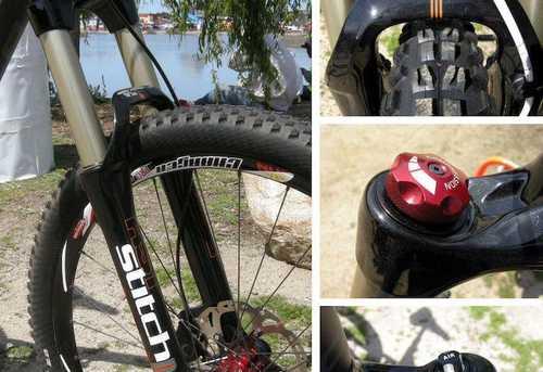 Вилки велосипедные: RST, Suntour и др. воздух\пруж