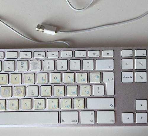 Клавиатура Apple A1243 проводная