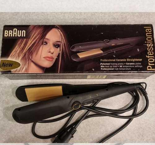 Утюжок для волос babyliss braun
