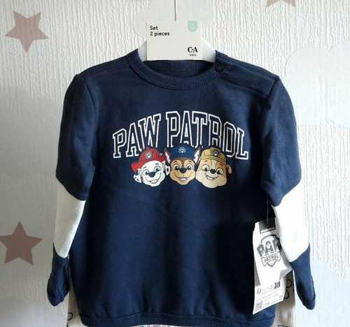 Комплект детский c&a Paw Patrol 74 86