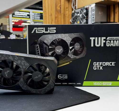 Видеокарта GTX 1660Super 6gb Asus Tuf Gaming