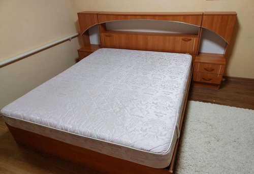 Кровать двухспальная 160 200 без матраса бу