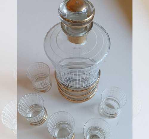 Графины и штофы (стаканы, рюмки) СССР