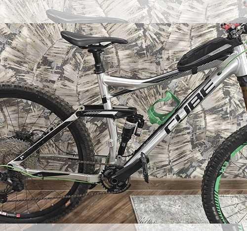 Рама Cube Stereo 160 мм 27.5" с доками   аморт