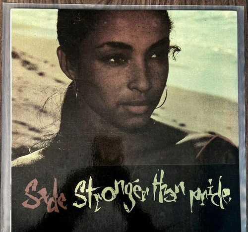 Sade – Stronger Than Pride LP 1993 russia винил