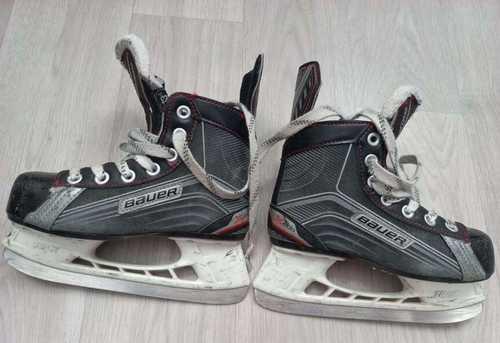 Хоккейные коньки bauer,размер 32