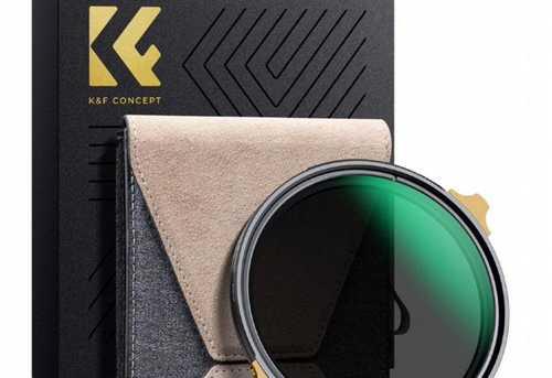 Светофильтр K&F Concept Nano-X Pro ND2-32 67мм