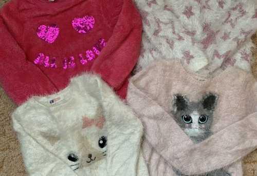 Кофты и легинсы с зайцем h&m