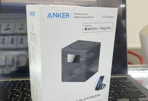 Беспроволдная Быстрая Зарядка Anker 3в1 MagSafe