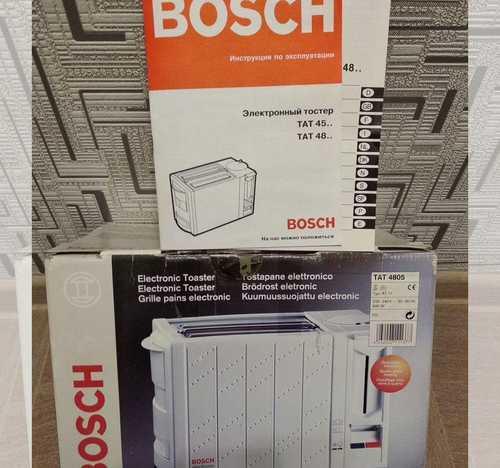 Тостер Bosch Германия TAT 4805/01 (зип)