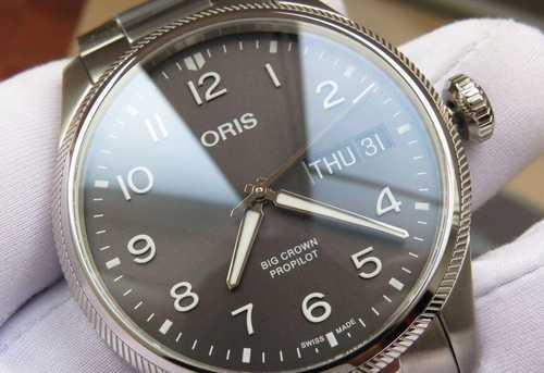 Часы Oris Big Crown ProPilot Big Day Date Grey