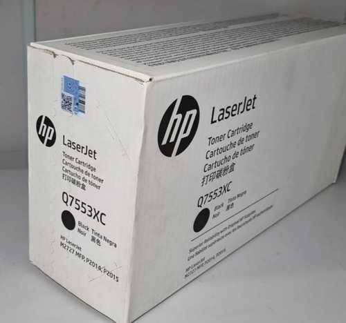 Оpигинaльные каpтриджи HP Q7553XC, Q7553X